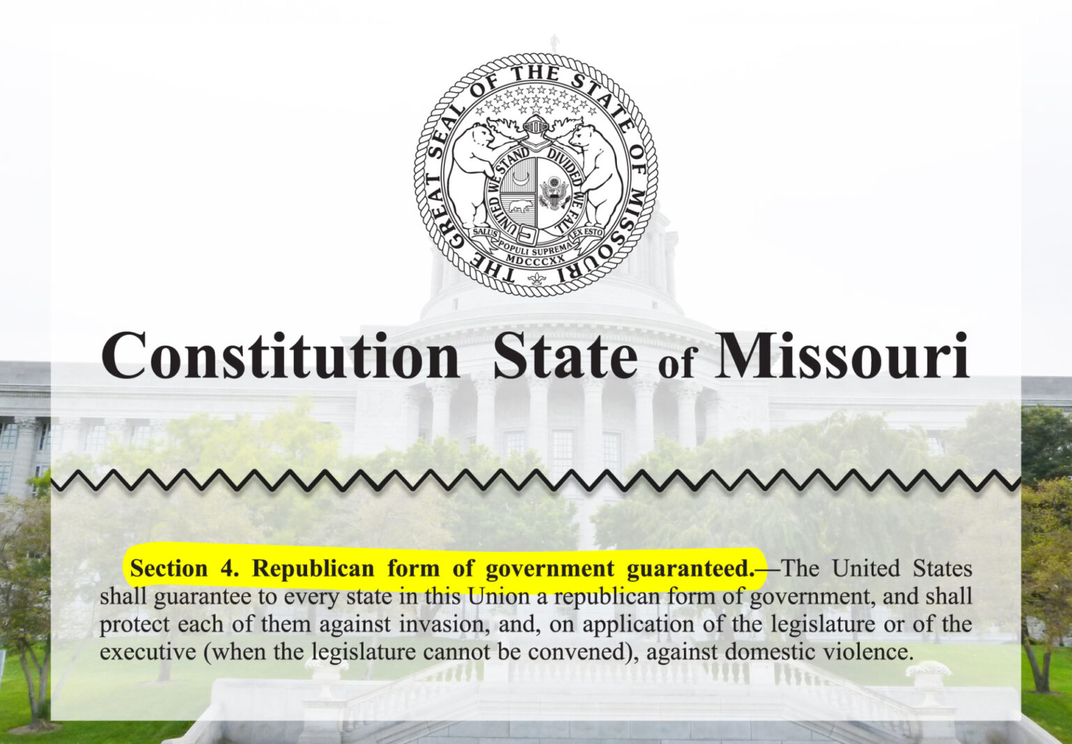 Missouri’s Budget Blunder: Federal Dependency Threatens Chariton County ...